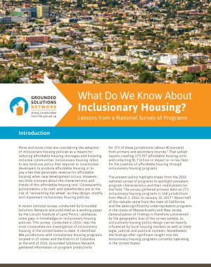Resources - Inclusionary Housing